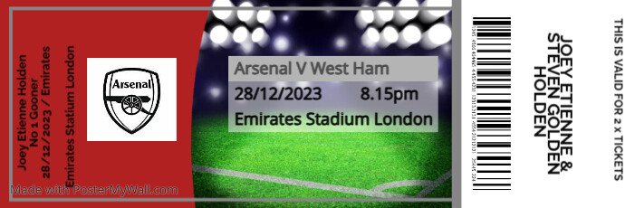 Copy of Ticket | PosterMyWall