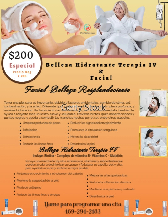 Spanish-Pink Spa Advertisement Flyer (1) | PosterMyWall