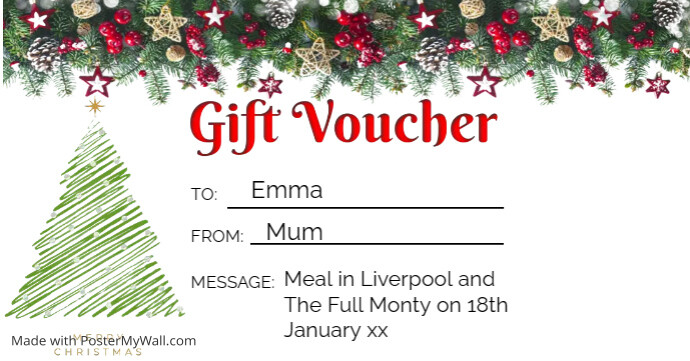 Gift Voucher | PosterMyWall