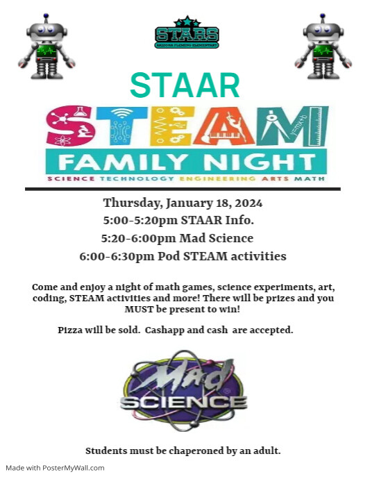 STEM WEEK student flyer | PosterMyWall