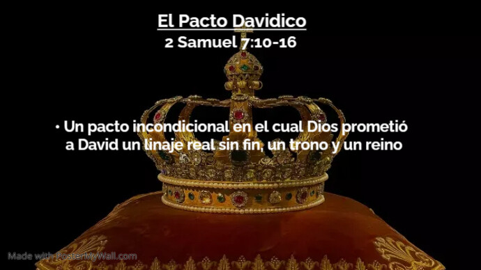 Copy of El Pacto Davidico | PosterMyWall