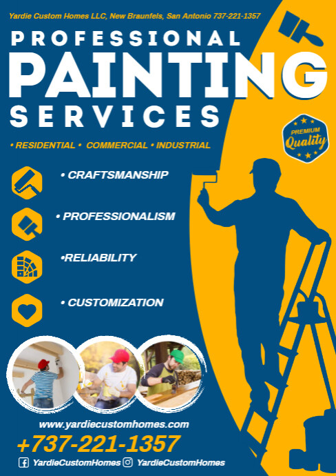 PAINTING SERVICES POSTER | PosterMyWall