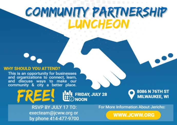 Community Partnership | PosterMyWall