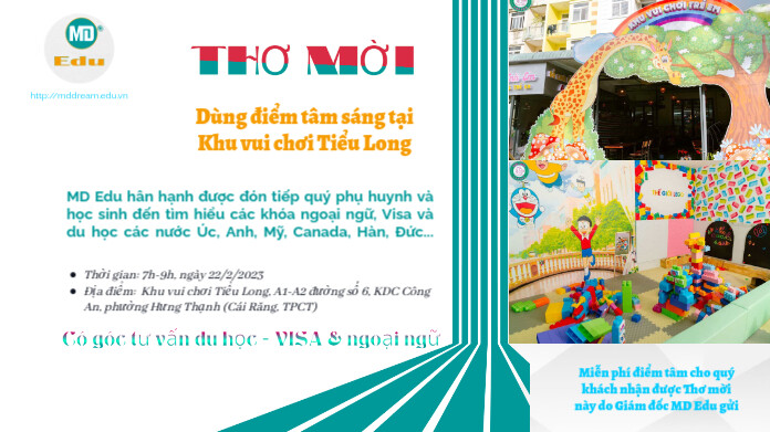 Copy of Thu moi thao luan KHKD MD Edu | PosterMyWall