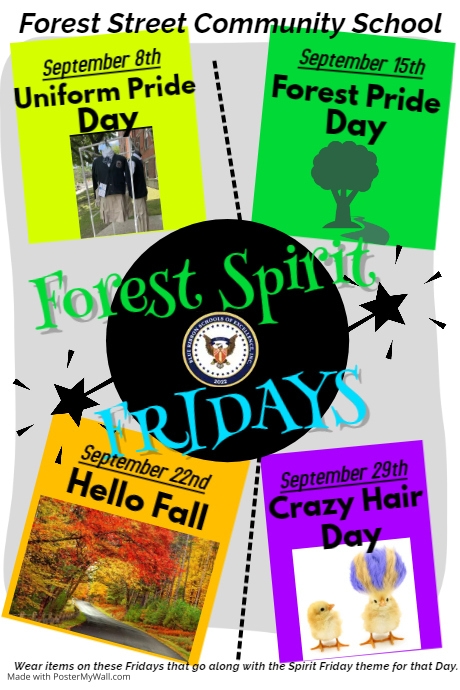Spirit Week Poster | PosterMyWall