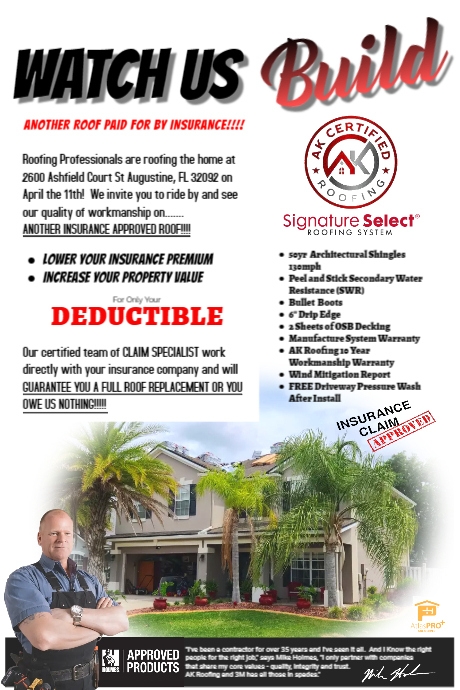 Copy of WUB Melanie Somnitz roof load | PosterMyWall