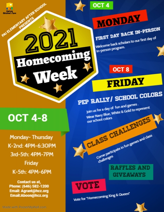 Copy of Copy of Homecoming Week | PosterMyWall