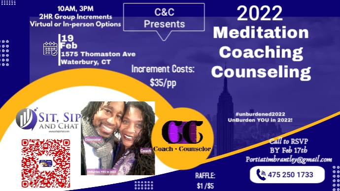 Quarterly Mediation and Counseling | PosterMyWall