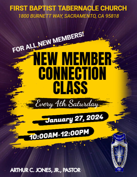 New Member Connection Meeting | PosterMyWall
