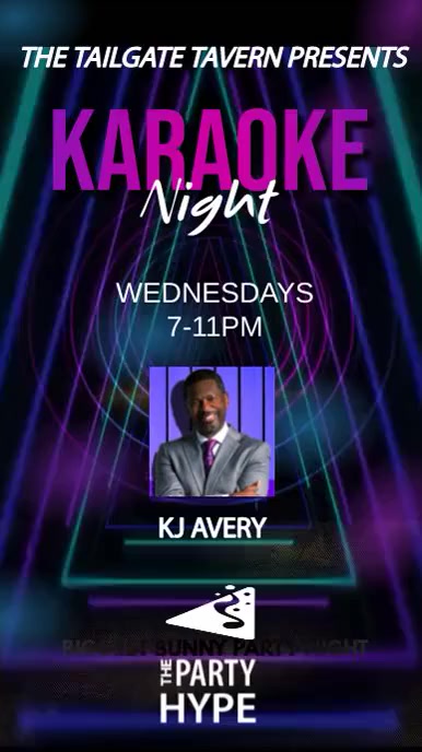 Copy of Easter karaoke night | PosterMyWall