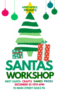 Santa Workshop Event Template | PosterMyWall