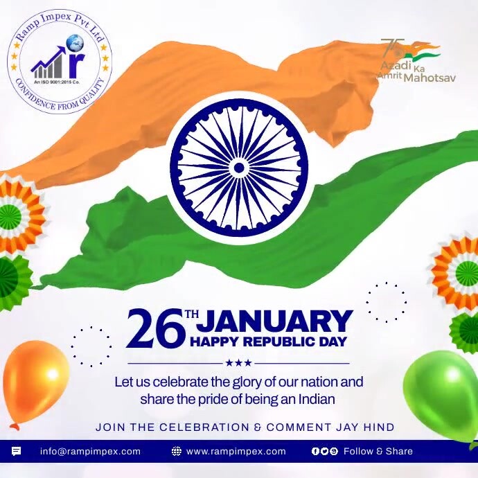 Happy Republic Day Post Template | PosterMyWall