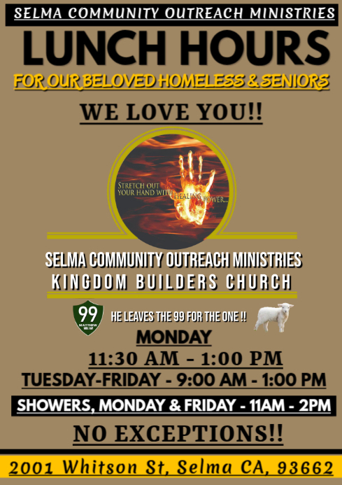 lunch hour services flyer template | PosterMyWall