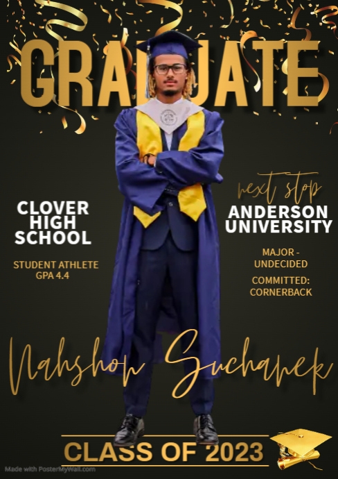 NASHON - GRADUATE | PosterMyWall