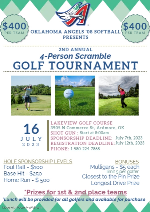 Golf Tournament Invitation Template (1) | PosterMyWall