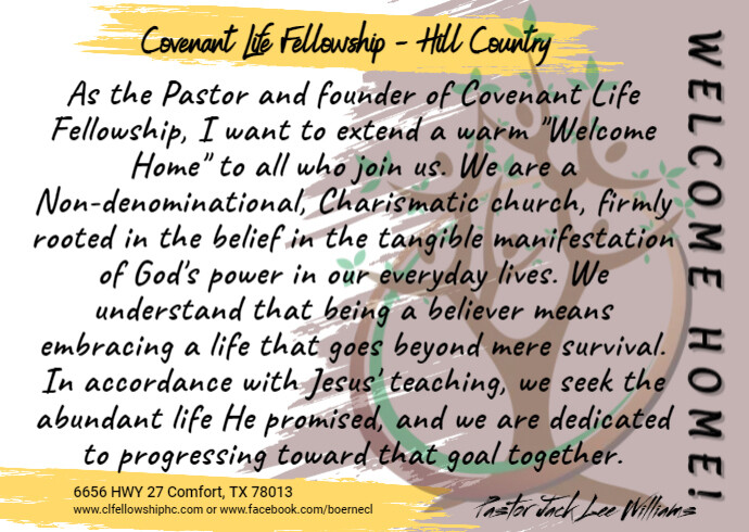Copy of Welcome Postcard Front | PosterMyWall
