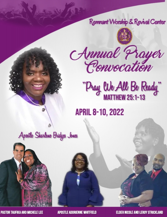 Copy of Annual Prayer Convocation | PosterMyWall