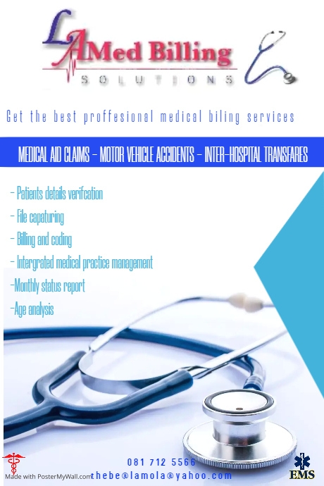 Copy of Modern Medical Clinic Advertisement Flyer Template | PosterMyWall