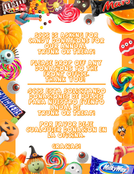 Halloween Candy Give Back Template | PosterMyWall
