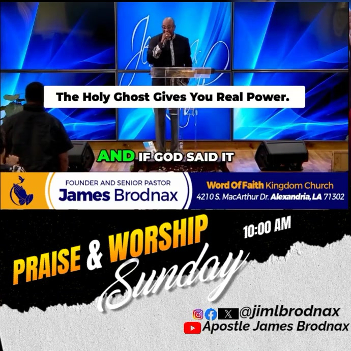 CHURCH EVENT BANNER | PosterMyWall