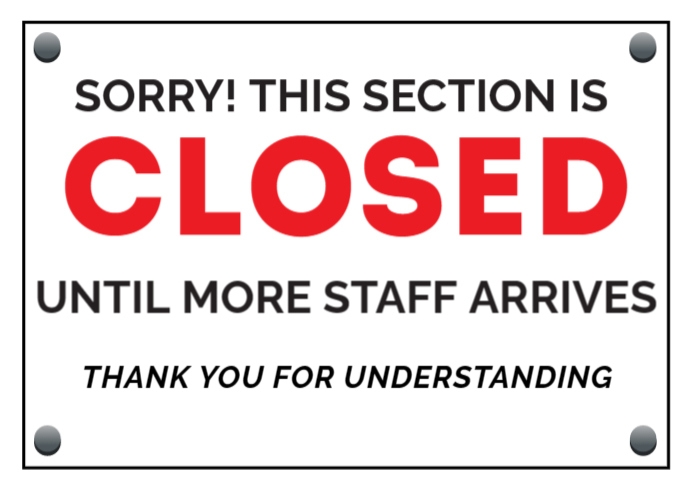 close signage template | PosterMyWall