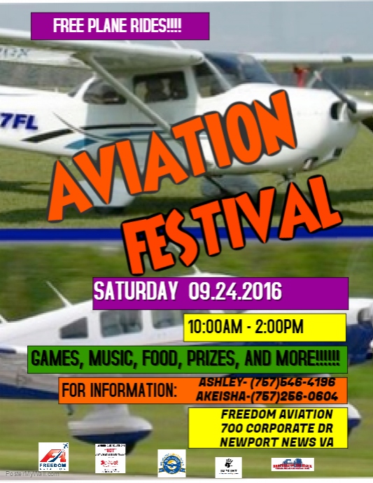 Copy of AVIATION FESTIVAL | PosterMyWall