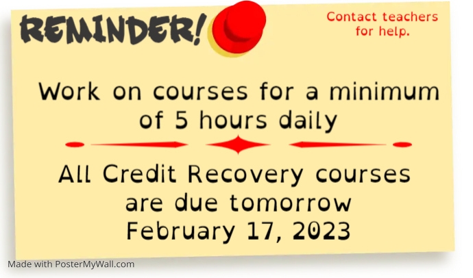 Reminder template | PosterMyWall