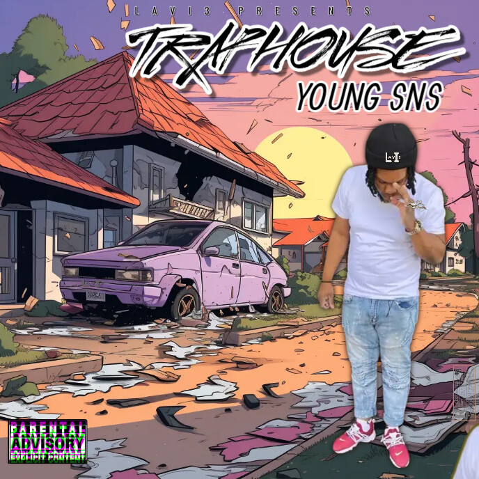 TRAP HOUSE 2 ALBUM MIXTAPE SONG COVER TEMPLAT | PosterMyWall