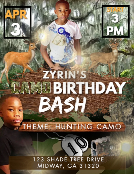 Zyrin Birthday | PosterMyWall