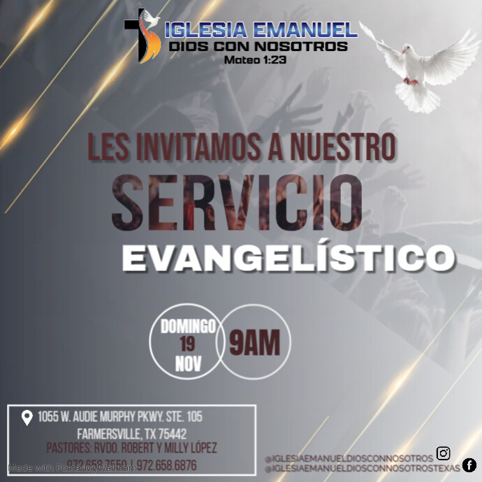 Copy of DOM - 11.19 - SPAN | PosterMyWall