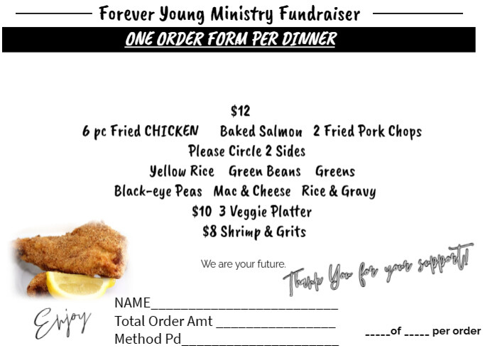 Baked Potatoe Order Form | PosterMyWall