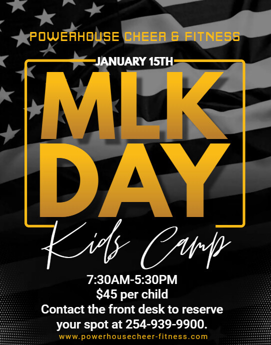MLK DAY Weekend Ad | PosterMyWall
