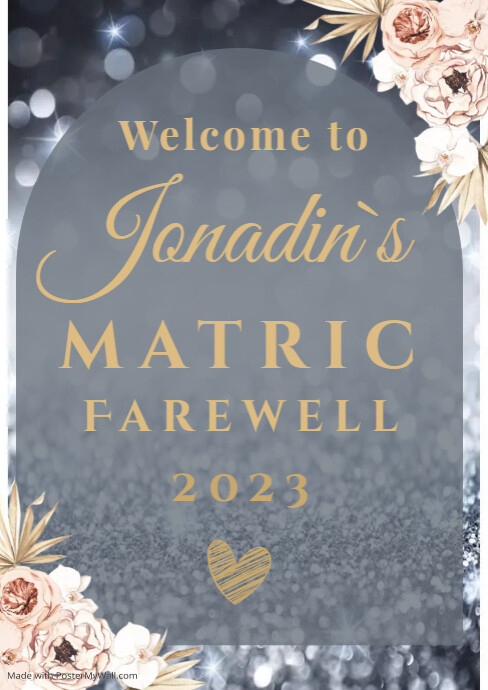 Copy of Pastel Wedding Sign Template | PosterMyWall