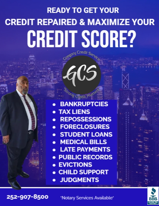 credit score repair flyer | PosterMyWall