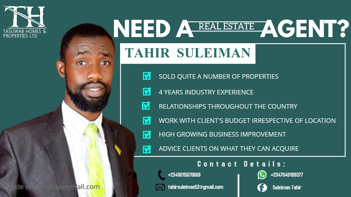 Copy of Real Estate Twitter post | PosterMyWall