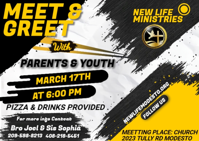 Copy of Meet & Greet Post Card | PosterMyWall