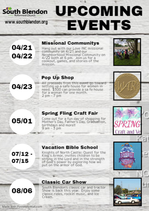 Copy of Upcoming Weorkshops Seminars Next Events ad | PosterMyWall