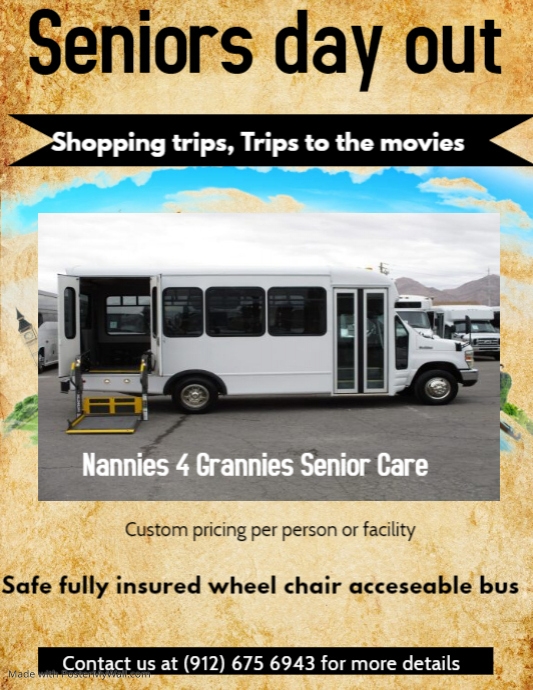 Copy of Bus Tour Flyer | PosterMyWall