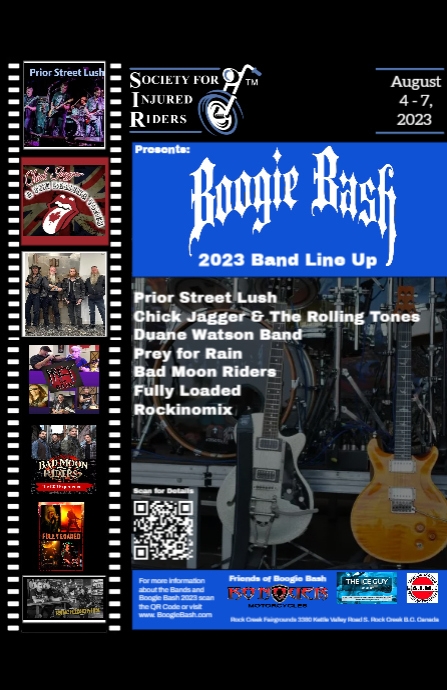 11*17 Band Line Up | PosterMyWall