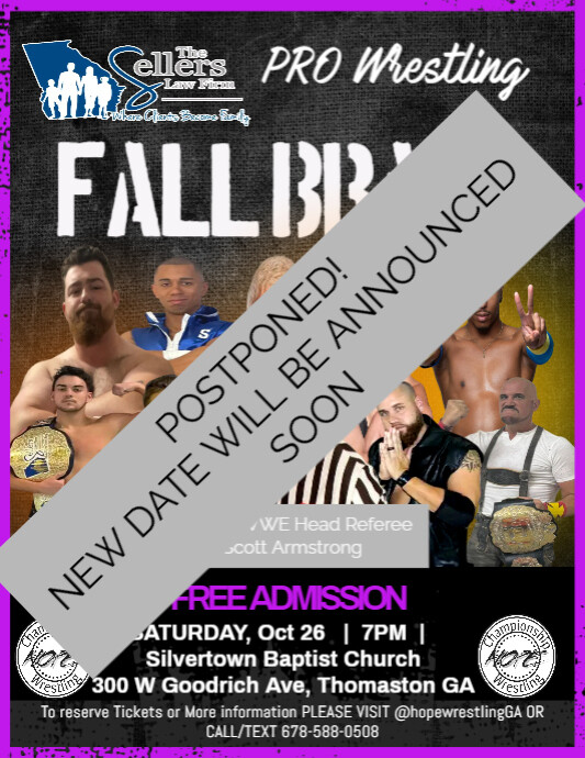 Wrestling Night Flyer (2) | PosterMyWall
