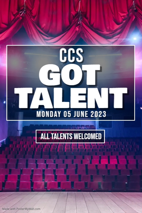 Talent Show Poster | PosterMyWall