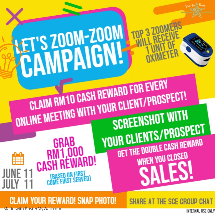 Copy of Zoom Online Classes Mathematic Poster | PosterMyWall