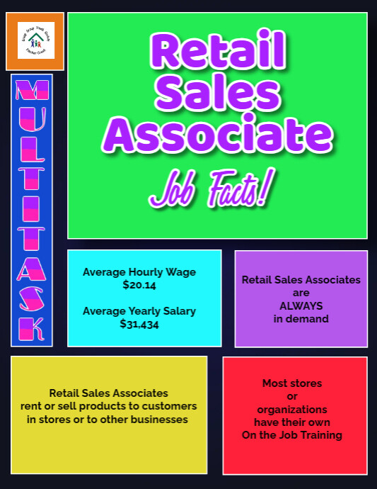 Retail Salesperson | PosterMyWall