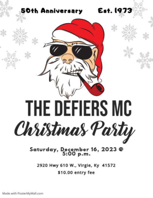 Dirty Santa Gift Exchange Flyer Design | PosterMyWall