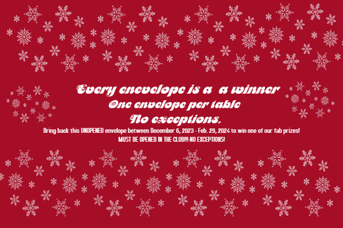 Winner Envelope Back 23-24 | PosterMyWall