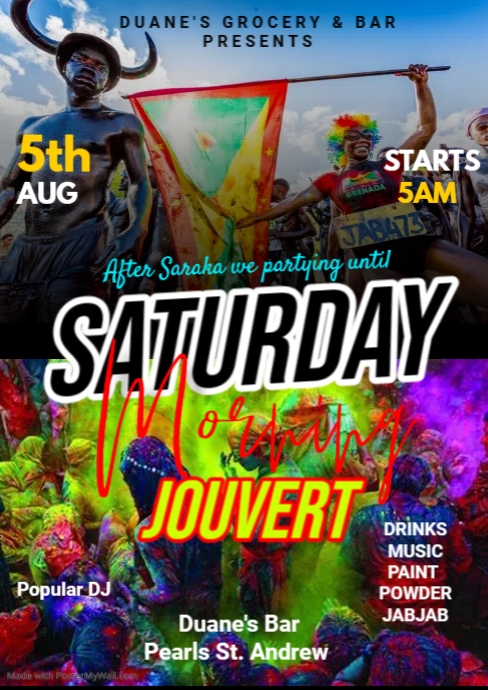 jouvert | PosterMyWall