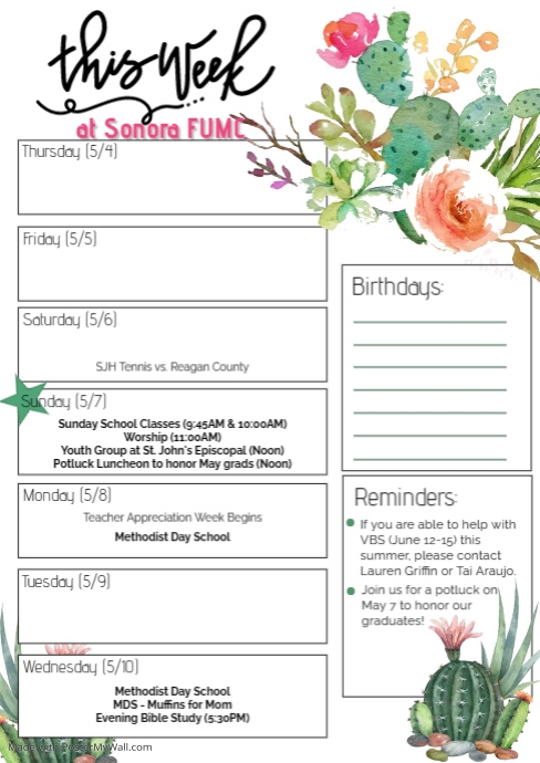 Copy of Weekly Digest - 5.3.23 | PosterMyWall