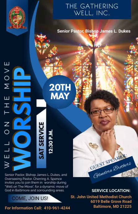 Church Worship Sunday Service Template (1) | PosterMyWall