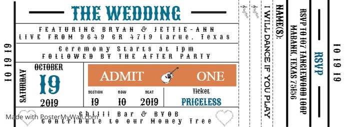 Copy of Ticket shape artistic Event Concert facebook Cover Template ...