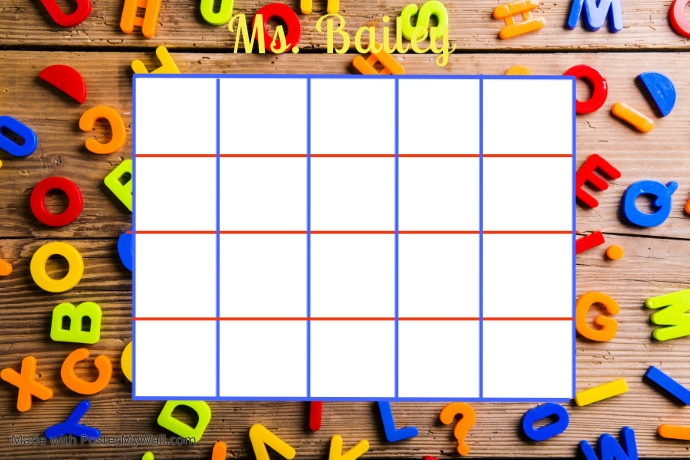 Copy of Month Planning Board Template | PosterMyWall